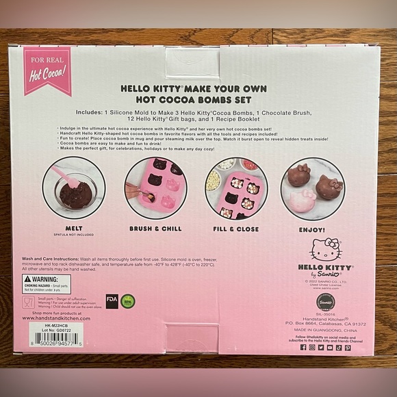 Hello Kitty | Kitchen | Nib Hello Kitty Make Your Own Cocoa Bomb Set ...